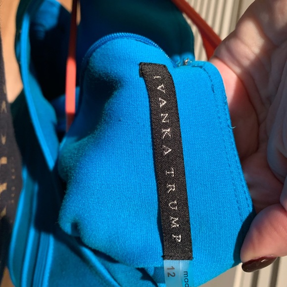 Ivanka Trump | Dresses | Ivanka Trump Blue Dress | Poshmark